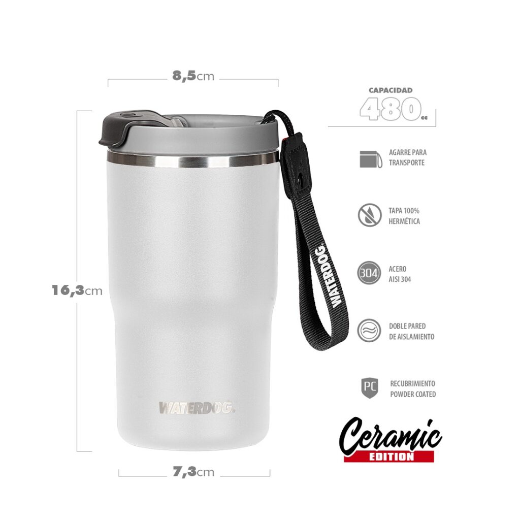 Vaso Térmico Clyde 480 Waterdog® - Quattrum